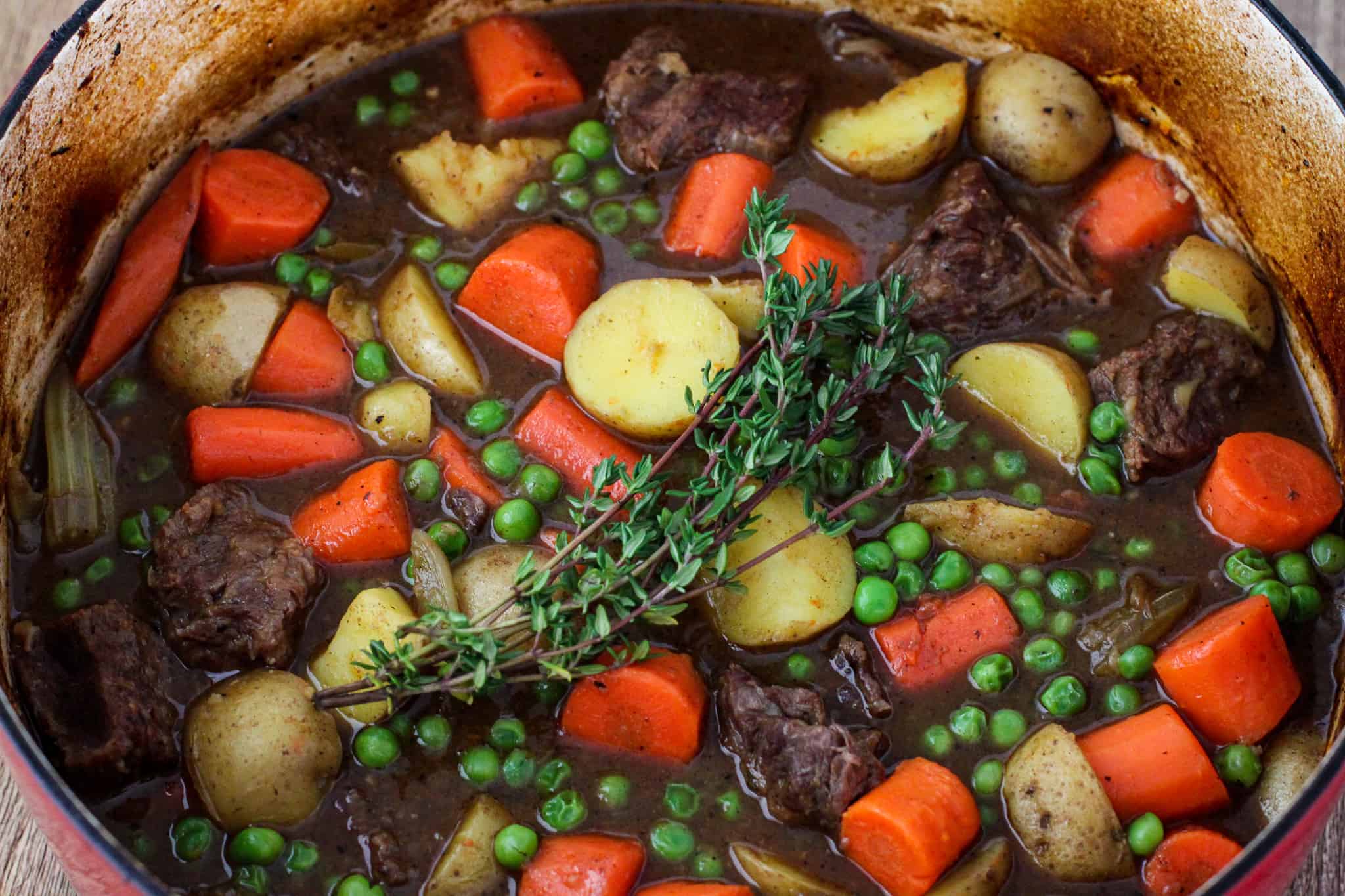Classic Beef Stew - Dishes With Dad