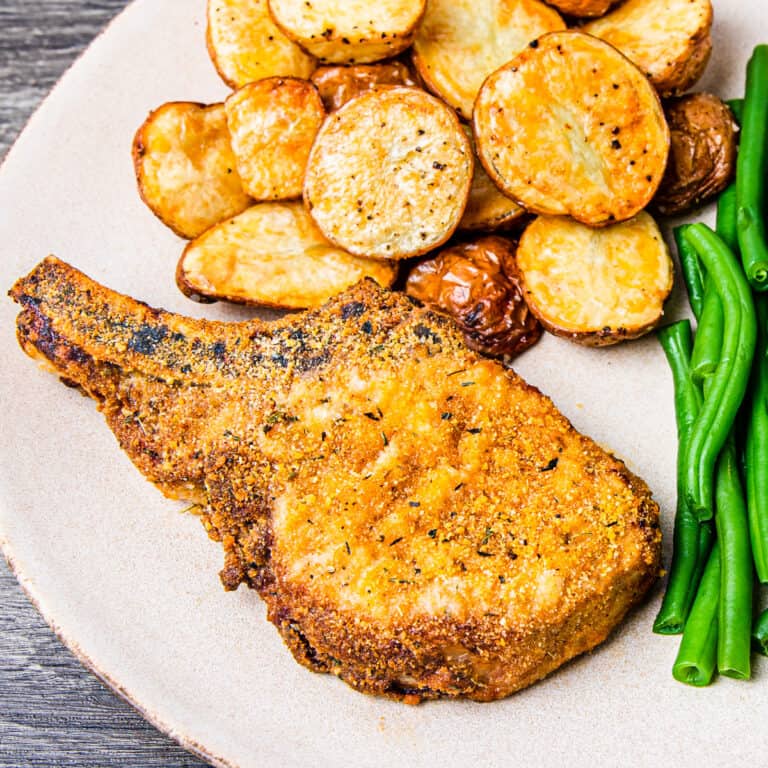 Pan-Fried Boneless Pork Chops - Dishes With Dad