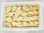 Seafood Stuffed Shells - Dishes With Dad
