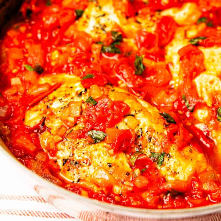Chicken Pomodoro (30 Minutes or Less!) - Dishes With Dad