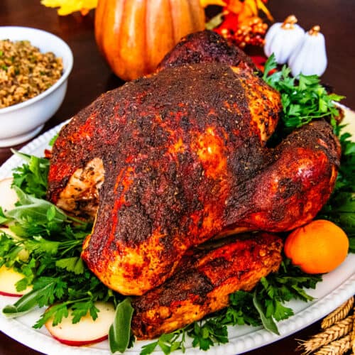 Cajun Turkey - Dishes With Dad