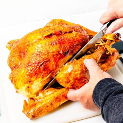Simple Roasted Turkey - Dishes With Dad