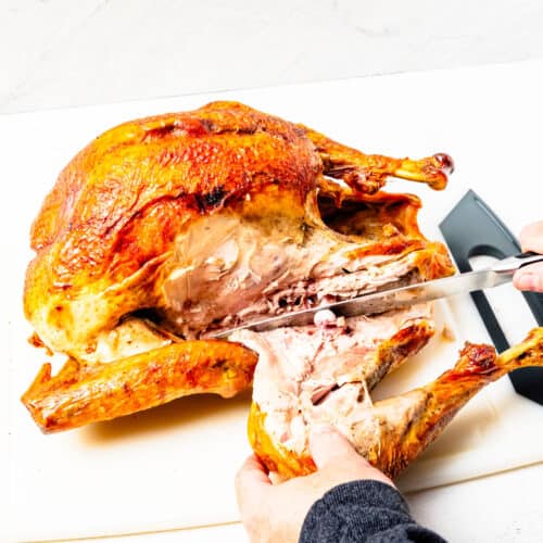 Simple Roasted Turkey - Dishes With Dad