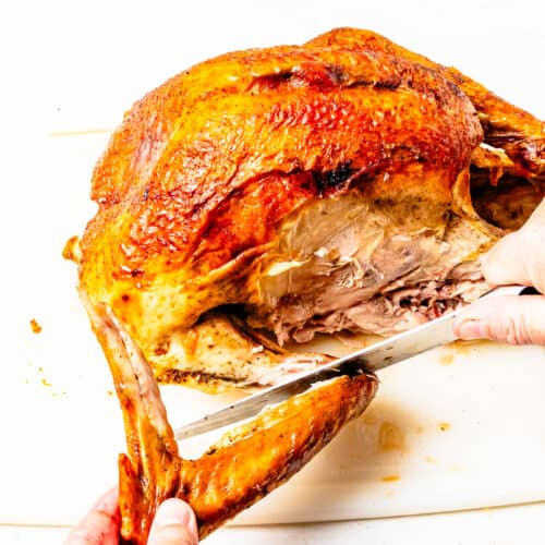 Simple Roasted Turkey - Dishes With Dad