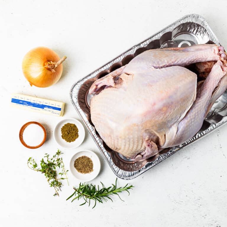 Simple Roasted Turkey - Dishes With Dad