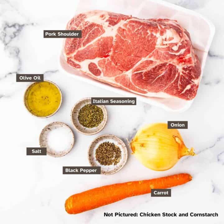 Braised Pork Shoulder - Dishes With Dad