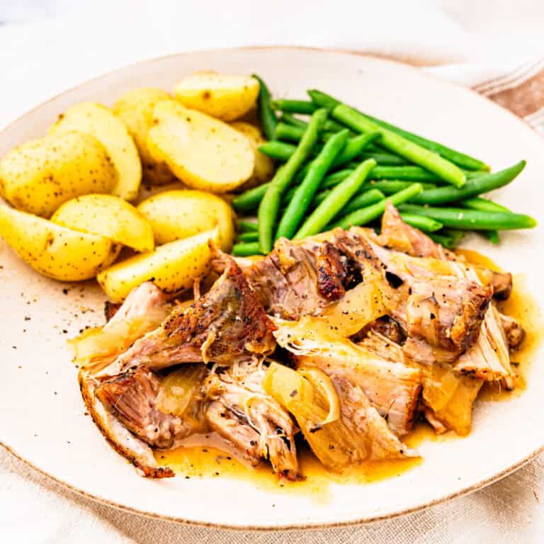 Braised Pork Shoulder - Dishes With Dad