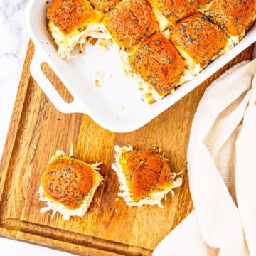 Easy Chicken Sliders - Dishes With Dad