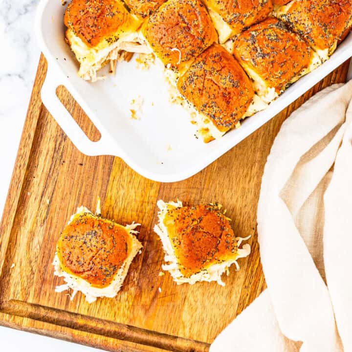 Easy Chicken Sliders - Dishes With Dad